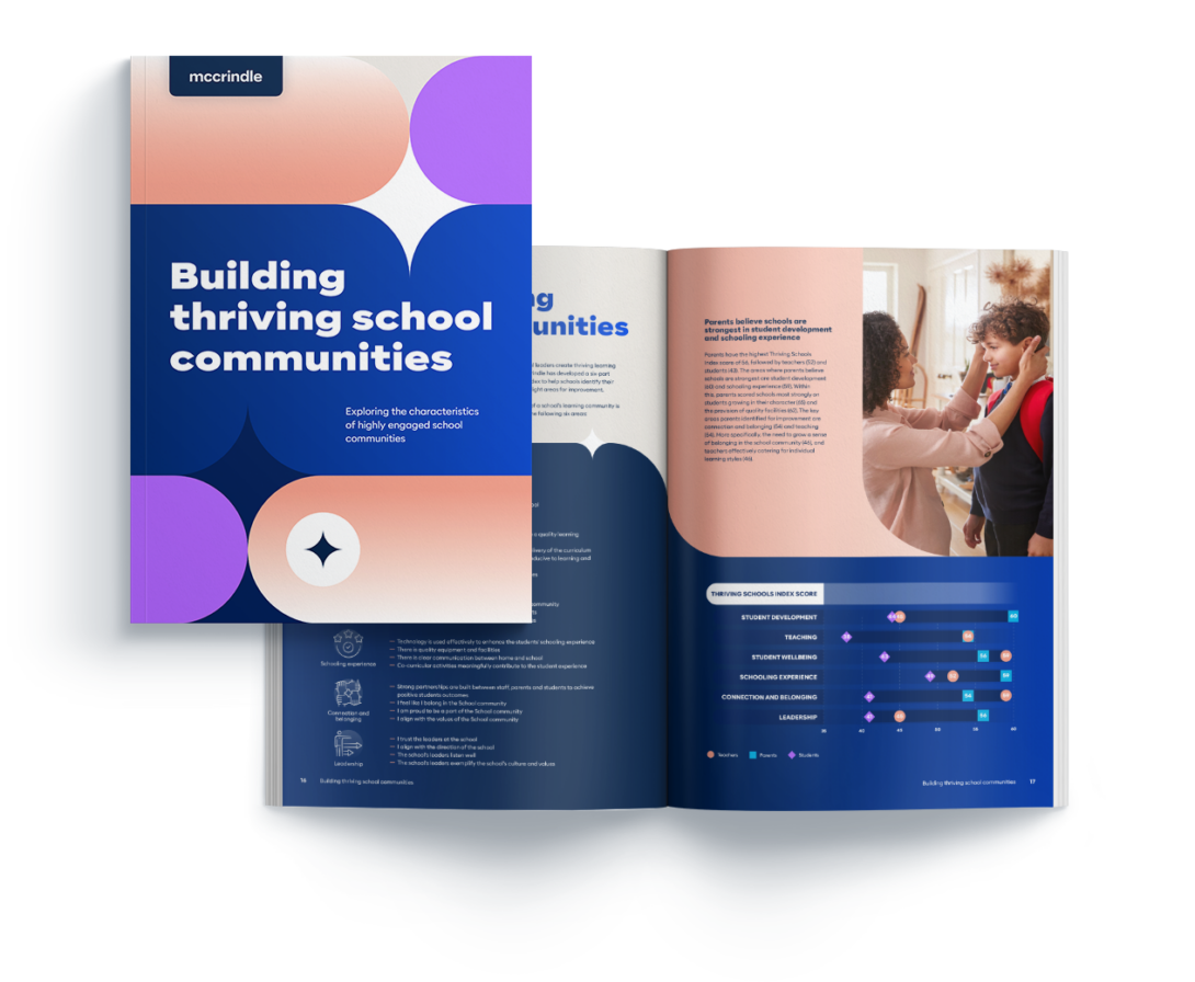 Building thriving school communities - McCrindle