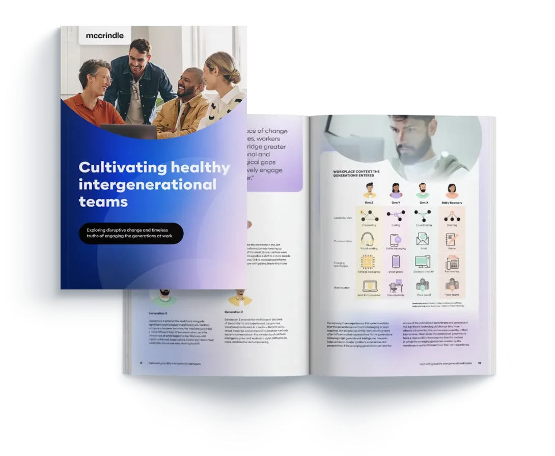 Cultivating healthy intergenerational teams report - McCrindle